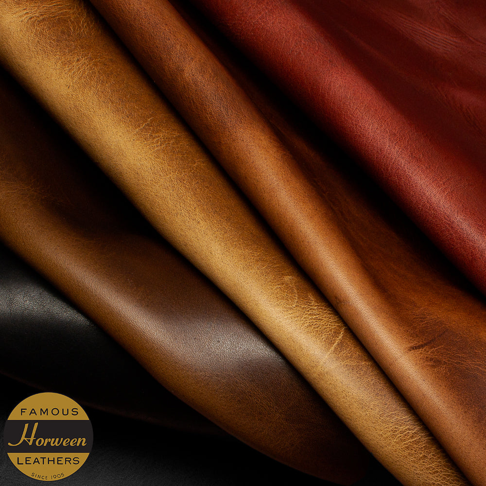Horween Dublin Leather | Horween Dublin Veg Tan Leather – A & A Crack ...