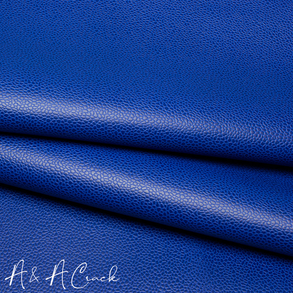 Blue Leather Supplier | Blue Leathers in 100's of Shades – A & A Crack ...