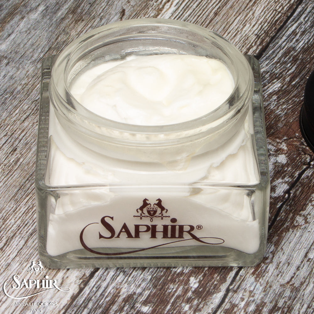 SAPHIR MEDAILLE D'OR - VEGETABLE TANNED LEATHER CREAM JAR - 75ml – A ...