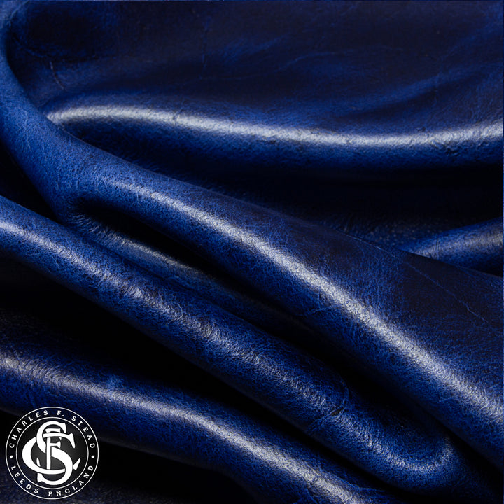 Blue Leather Supplier | Blue Leathers in 100's of Shades – A & A Crack ...