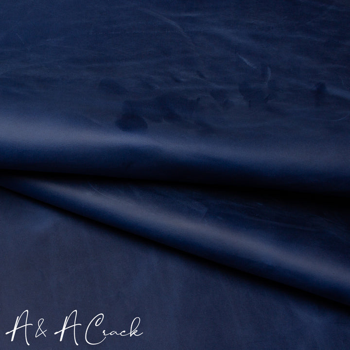 Blue Leather Supplier | Blue Leathers in 100's of Shades – A & A Crack ...