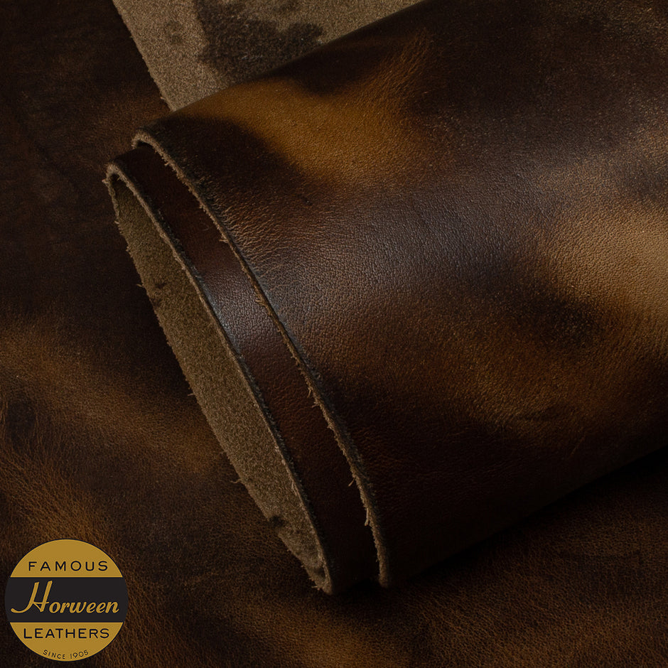 Horween Dublin Leather | Horween Dublin Veg Tan Leather – A & A Crack ...