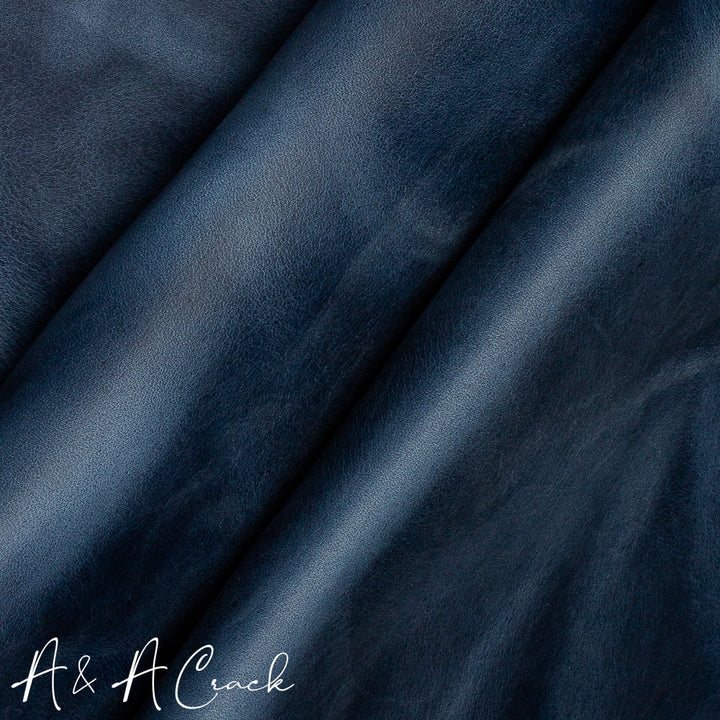 Blue Leather Supplier | Blue Leathers in 100's of Shades – A & A Crack ...